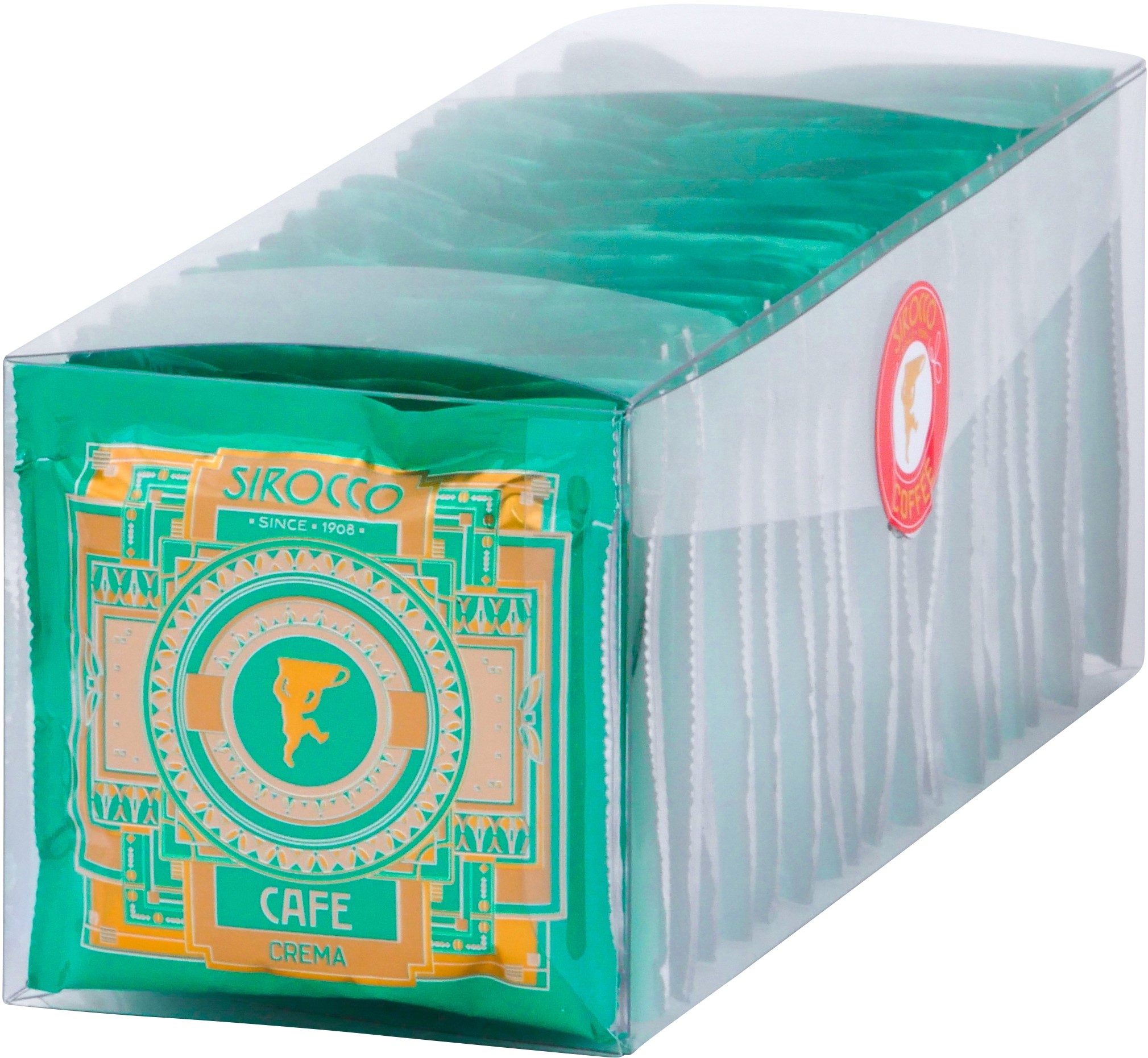 Sirocco - Crema - 20 E.S.E. Pads 44mm Portionen (einzelverpackt) | Kaffeepads.ch